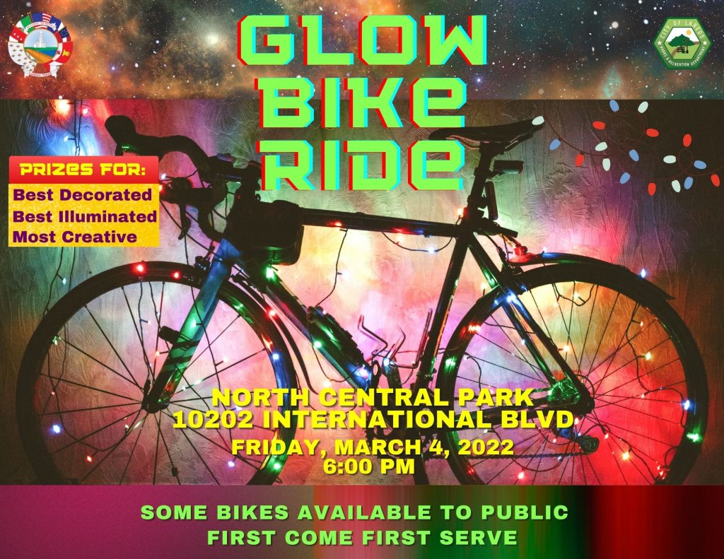 Glow Bike Ride | Parks & Recreation Department